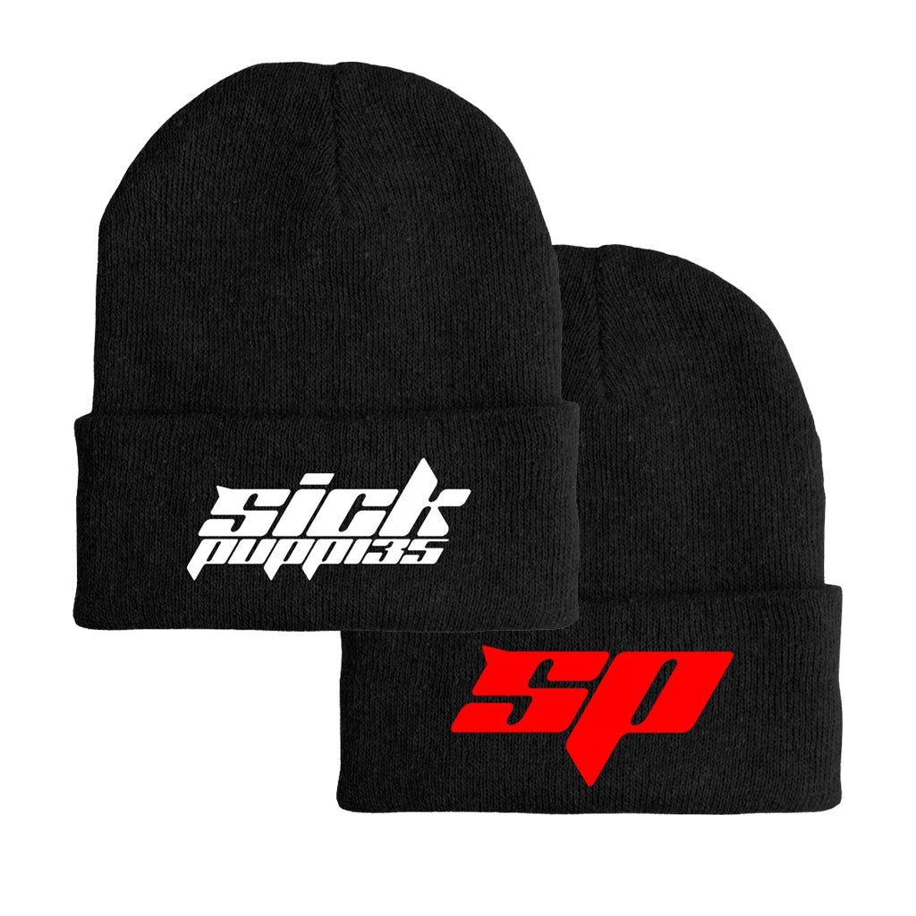 Embroidered Logo Beanies – Sick Puppies